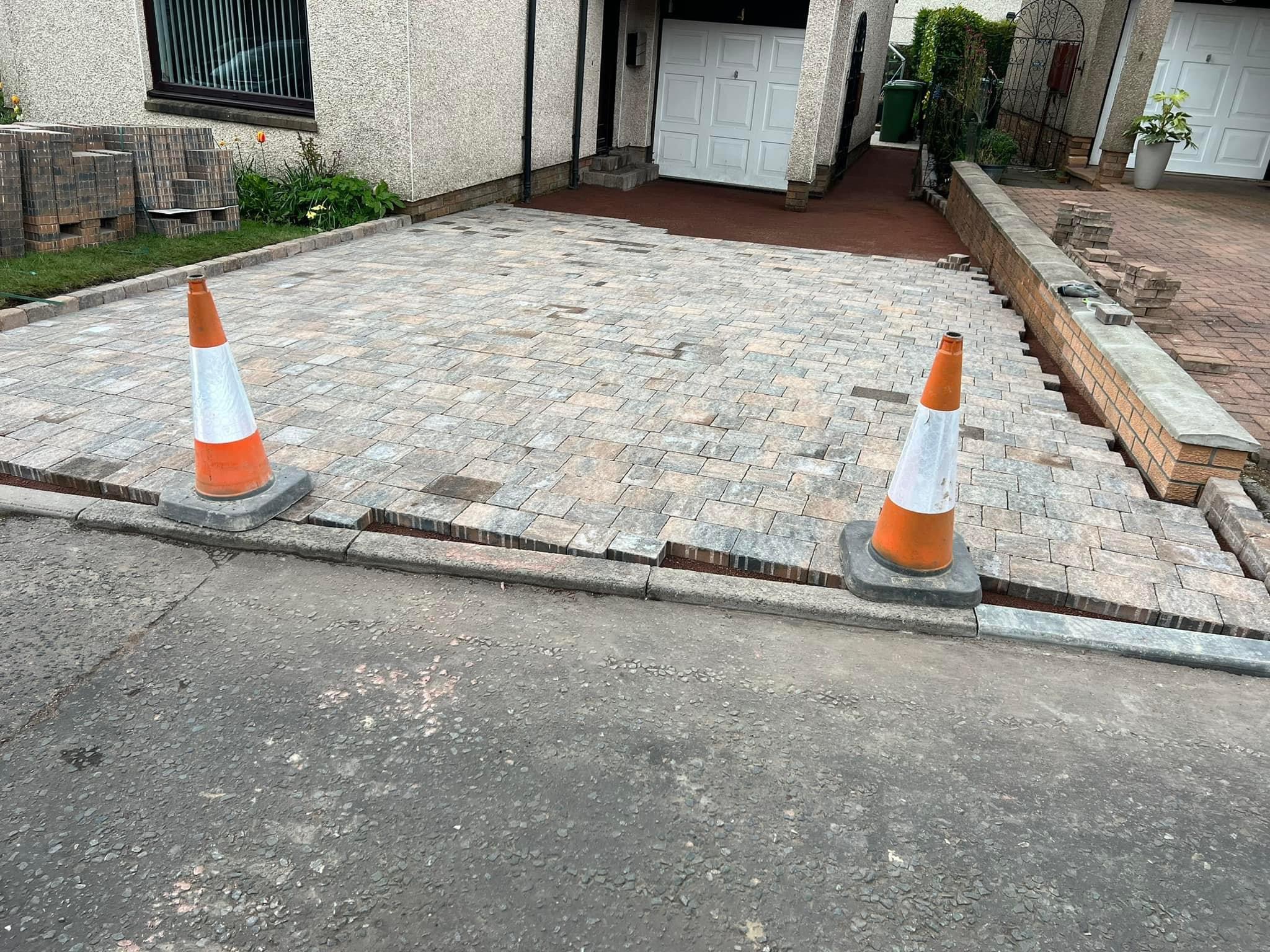 Mid way through our latest transformation 😍😍😍 – JMF DRIVEWAYS AND ...